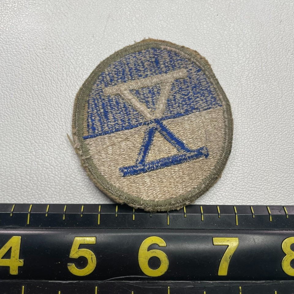 VINTAGE United States Army 10TH CORPS Patch T041 | eBay