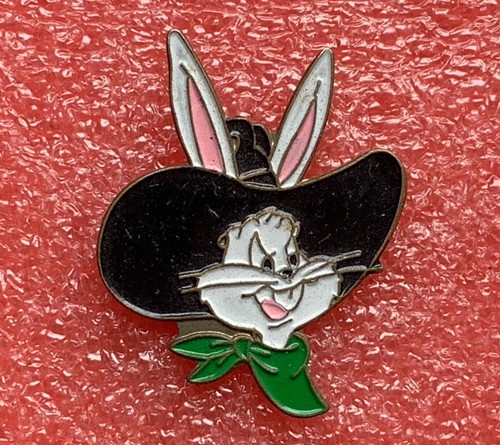 T02 Pins BUGS BUNNY Looney Tunes Dessins animés Cow boy Vintage Lapel ...