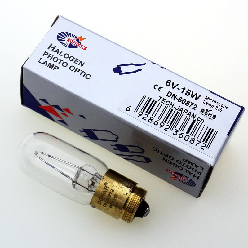 6V15W Metallographic Microscope Lamp MB16 Screw Base Z16 16mm ...