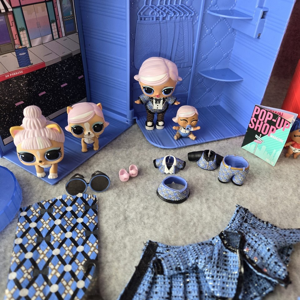 LOL Amazing Surprise Playset Uptown Girl Downtown BB Dolls Accessories ...