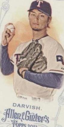 2013 Topps Allen & Ginter's - Yu Darvish #74 Mini for sale online | eBay
