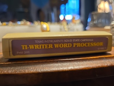 Texas Instruments TI-Writer Word Processor Cartridge - 1982 | eBay