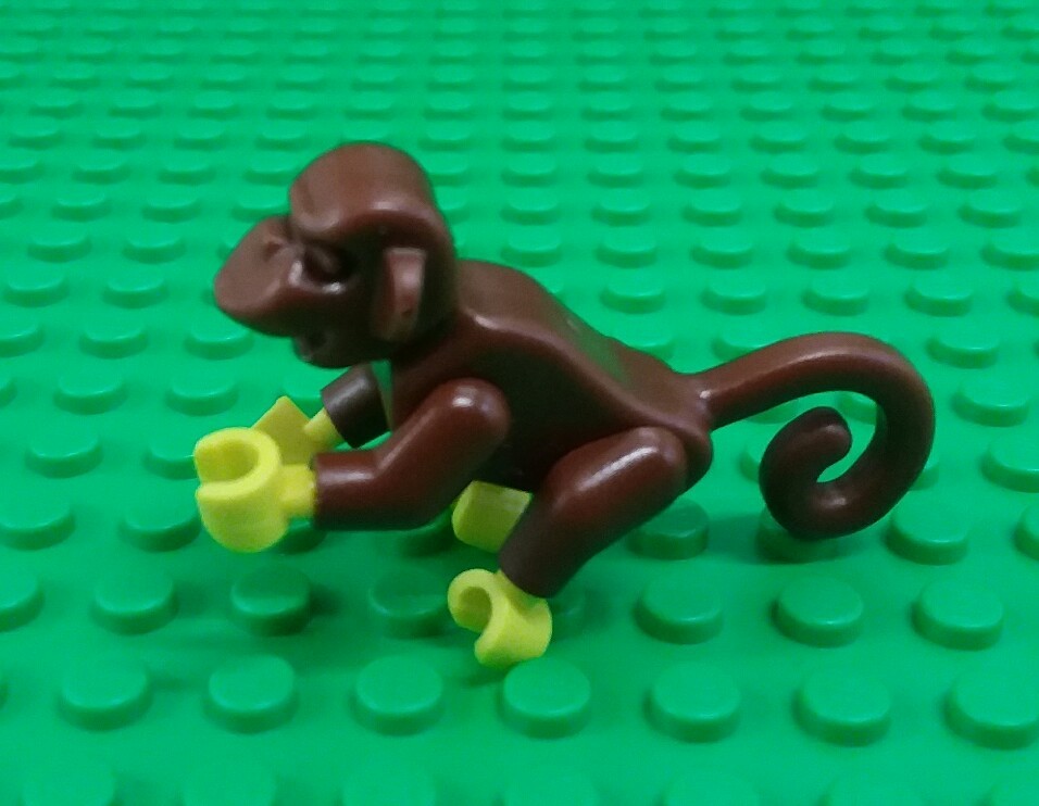 *NEW* Lego Brown Monkey Chimpanzee Zoo Animal Pirate Ship Pet x 1 | eBay