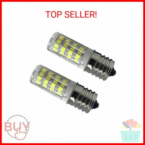 Dimmable E17 LED Appliance Bulb, 4W, Daylight White 6000K, Pack of 2 | eBay