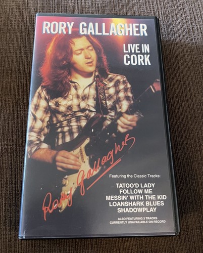 Rory Gallagher Live in Cork VHS MINT non rental | eBay