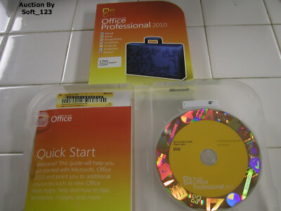 Microsoft Office 2010 Professional For 2 PCs Full English Ver. =NEW ...