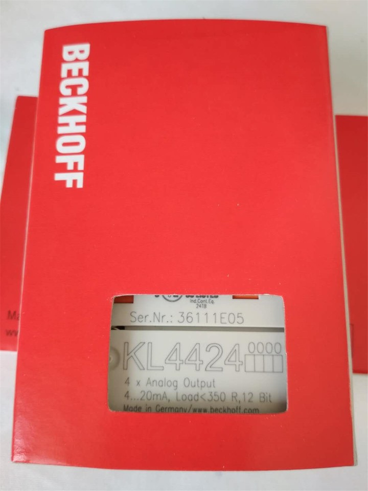 One Beckhoff KL4424 PLC Module KL 4424 New In Box Expedited Shipping | eBay