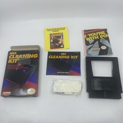 Vintage Nintendo NES Cleaning Kit Original Complete | eBay