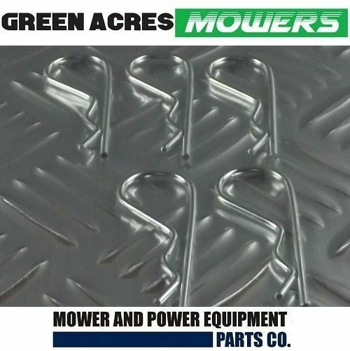 5x Ride on Mower R Clips for use on Cutter Decks & Linkages 3/32" x 2 1 ...