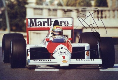 Ayrton Senna FORMULA ONE CHAMPION autograph, signed photo | eBay