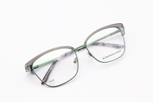 BCBGMAXAZRIA AISLING Gray-Green 54-16-135 Eyeglass Frames Flex Hinges ...
