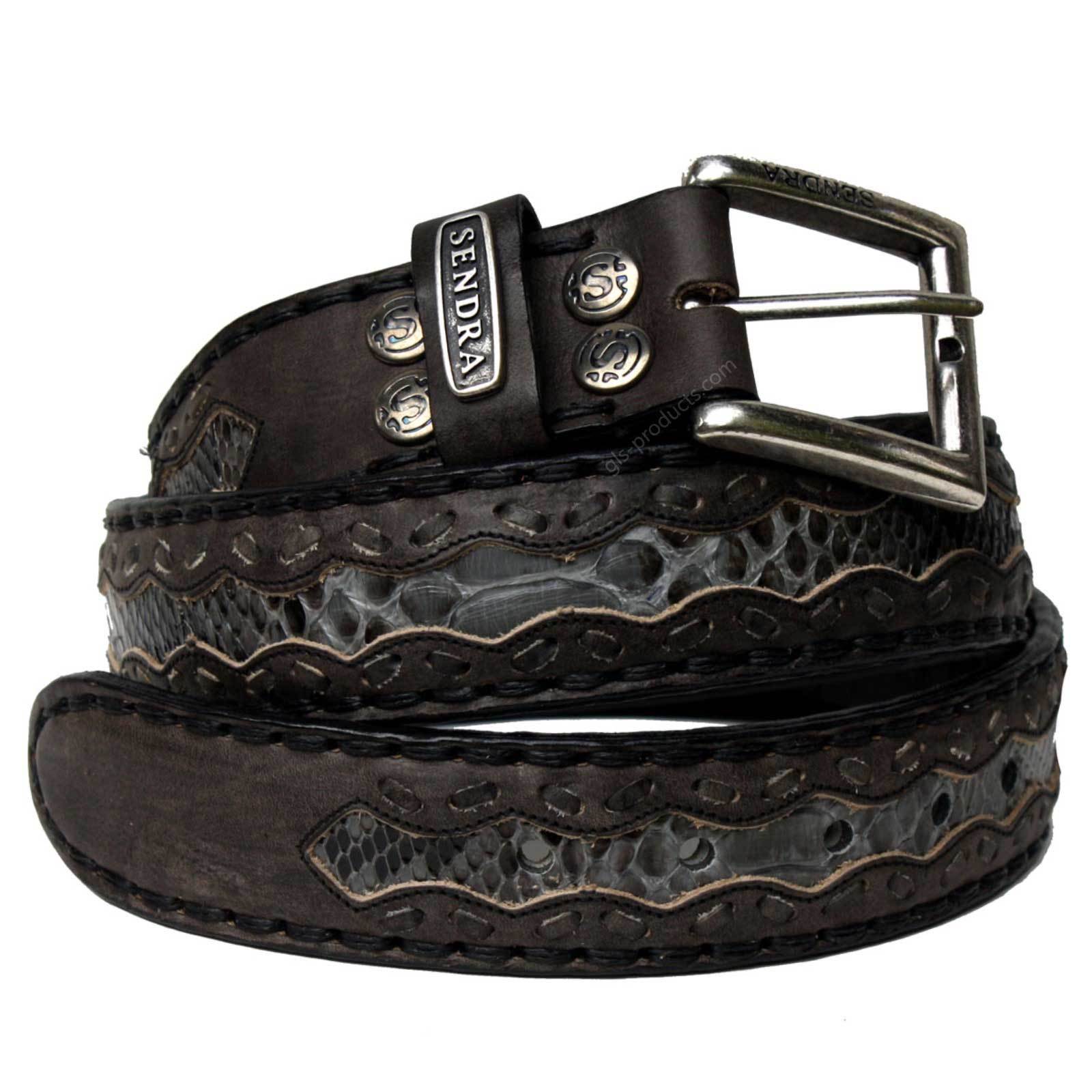 Sendra Leather Belt 8347 original Sendra Handgenäht Gürtel Leder echter ...