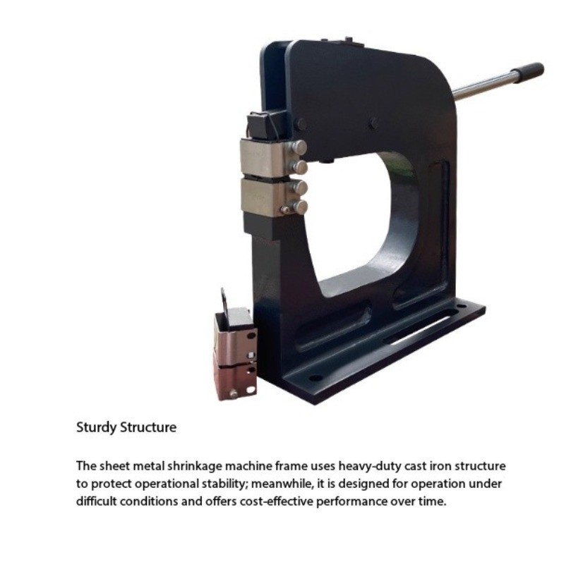 Metal Flanging Machine Sheet Metal Shrink Stretcher SS-16 Tin Flanging ...