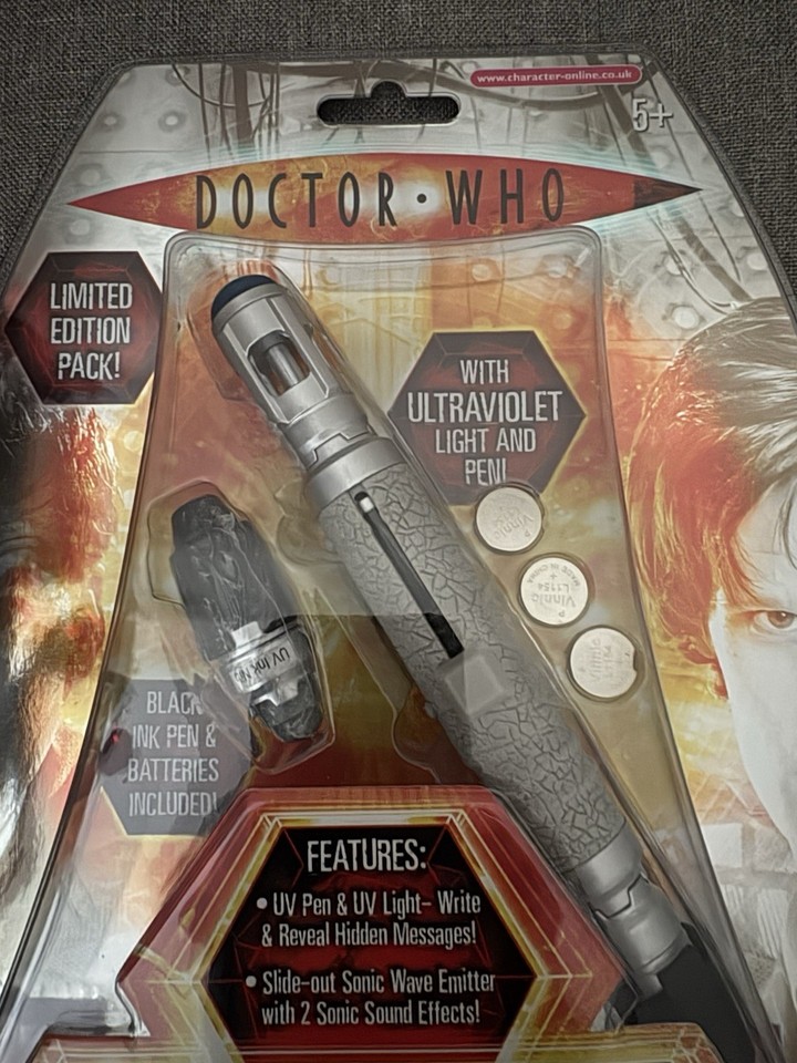 Doctor Who The Tenth Doctor's Sonic Screwdriver - Limited Edition | eBay UK