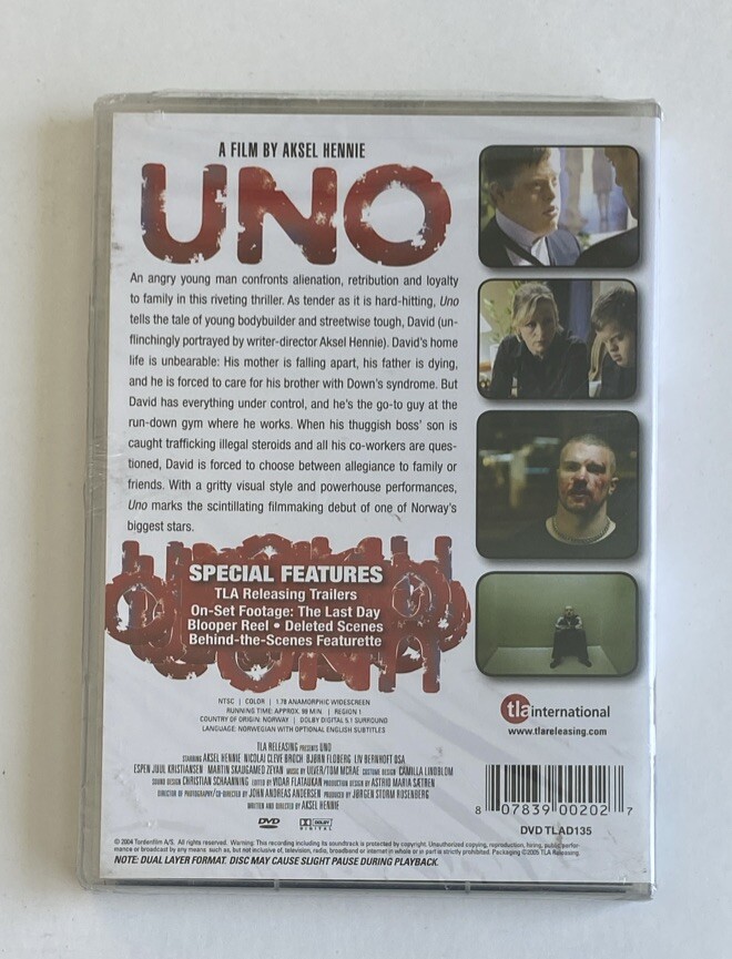 Uno (DVD, 2004) 807839002027 | eBay