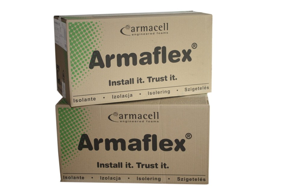 12 items Armaflex Armacell Insulation Lagging Tape 50mm x 15mx3mm Self ...
