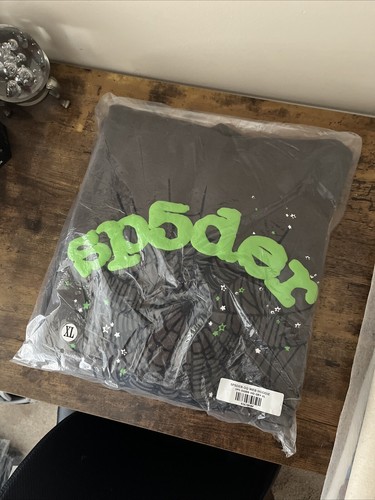 *NEW* SPIDER HOODIE SLATE GREY - XL | eBay