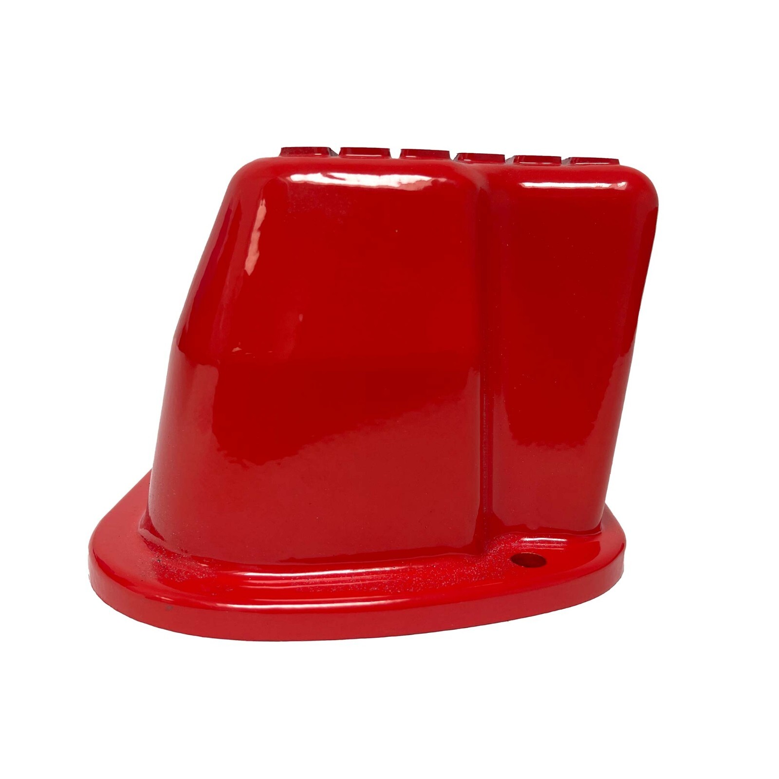 Ford 393 Stroker Tall 351 Windsor Red Valve Covers - Wide Fin Style ...