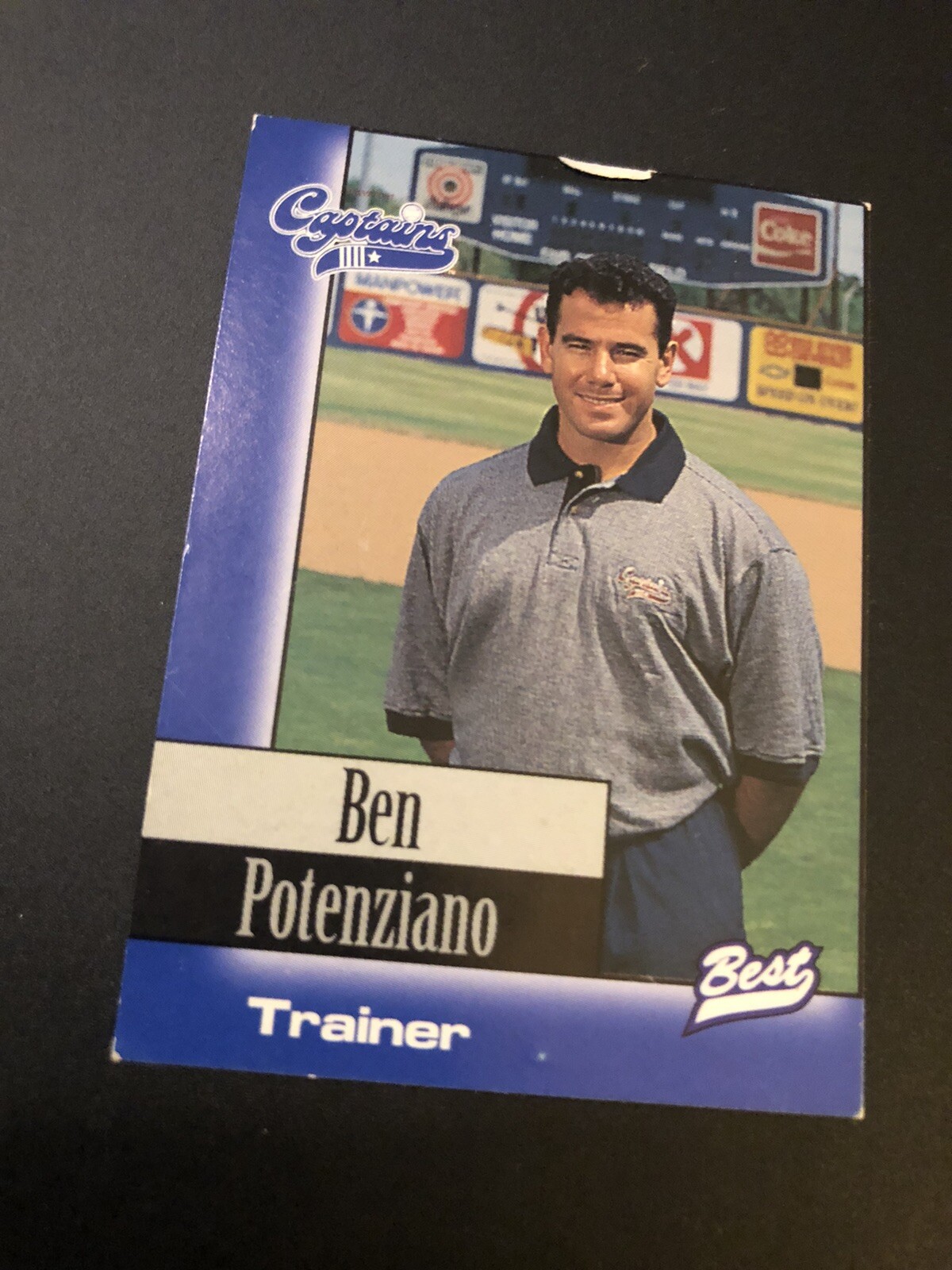 1997 Best Shreveport Captains #5 Ben Potenziano Baseball Card (Rare) | eBay