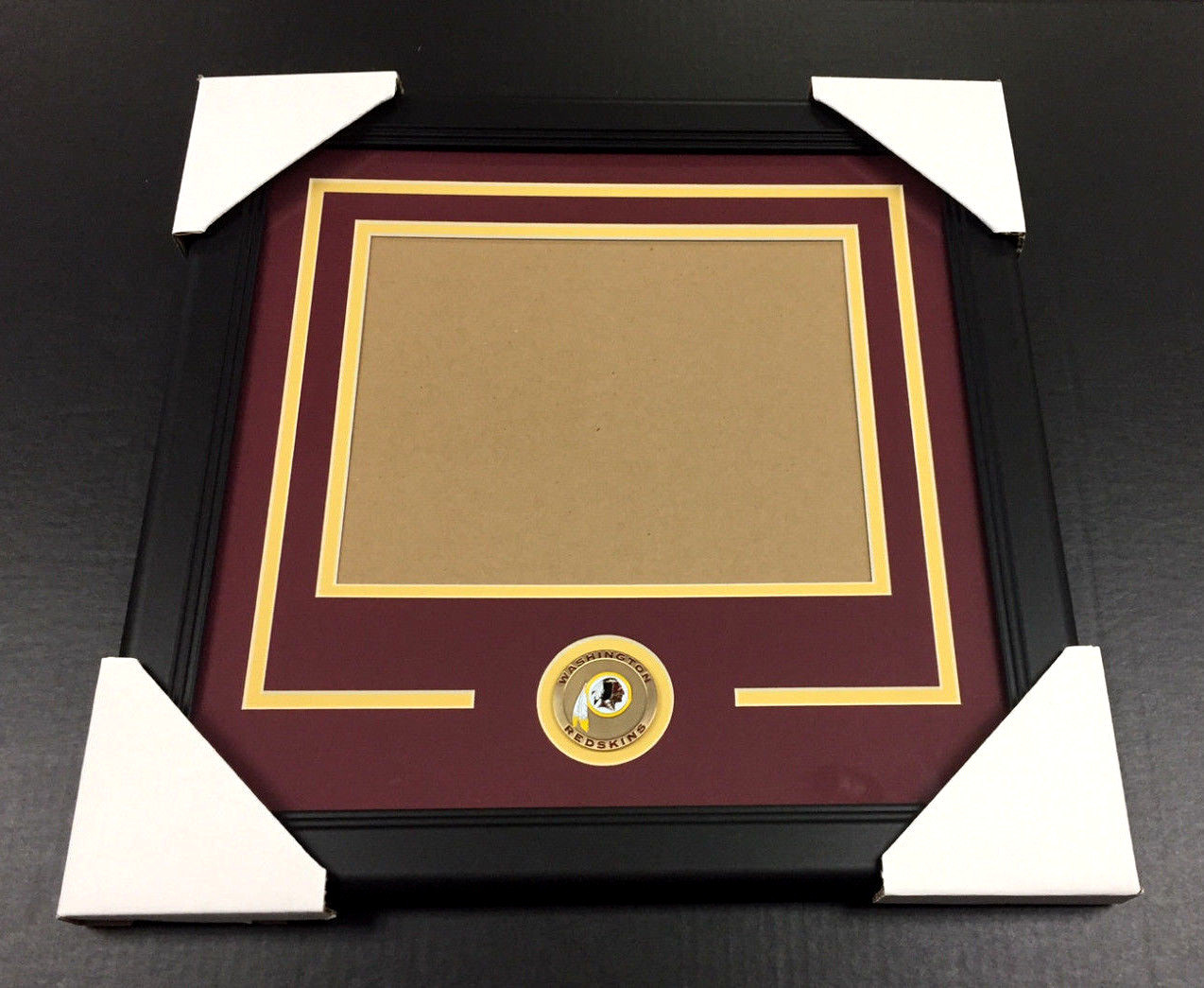 WASHINGTON REDSKINS Medallion Frame Kit 8x10 Photo Double Mat ...