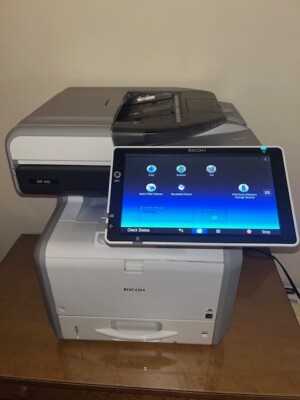 RICOH MP 402SPF Scanner Printer Fax Copier low 74K Prints Local PU Only ...