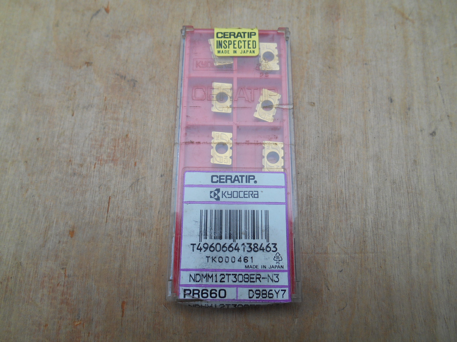 CERATIP NDMM12T308ER-N4 PR660 INSERTS , 10 INSERTS | eBay