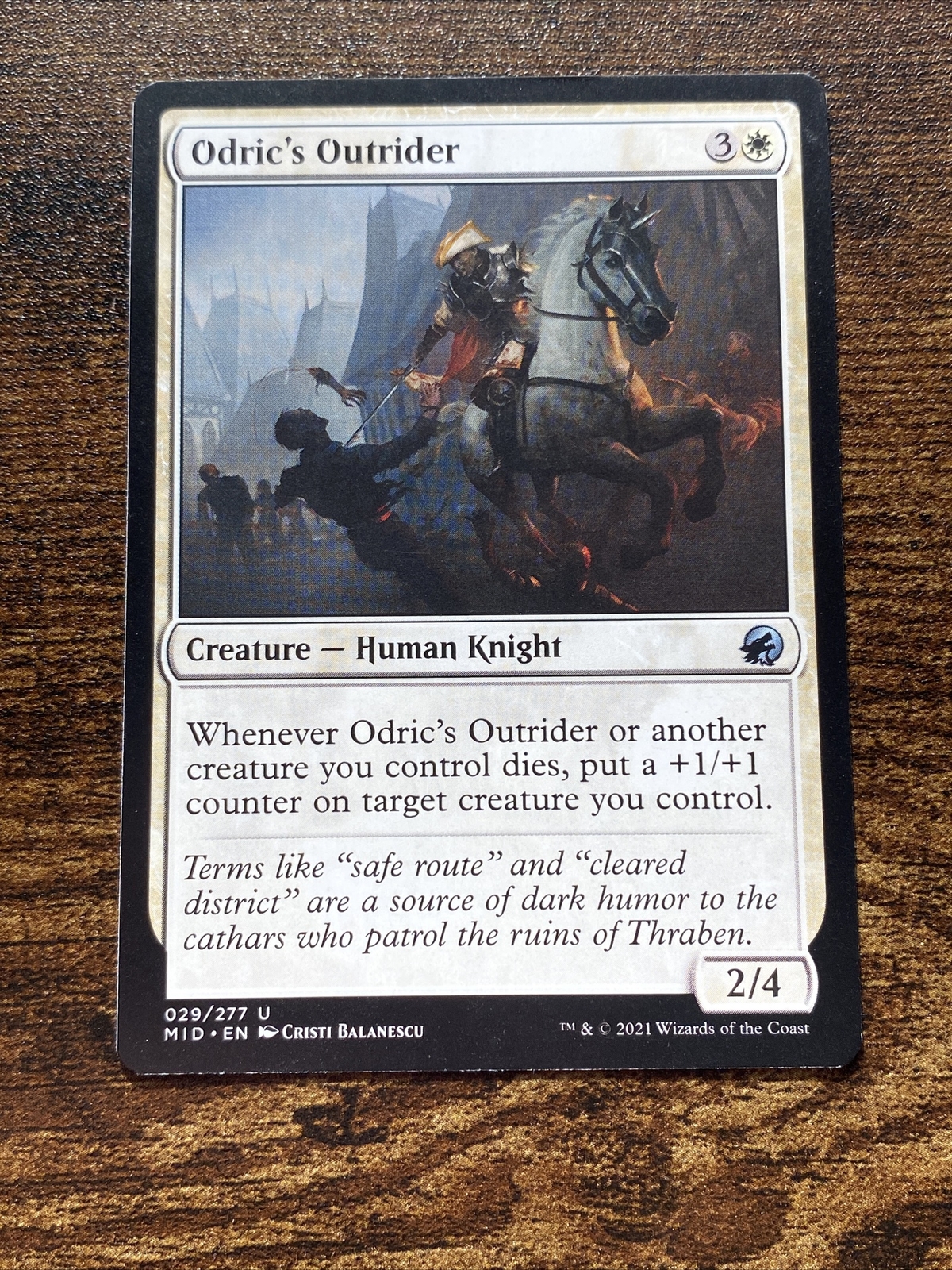 Odric's Outrider (029) Innistrad Midnight Hunt MTG Magic The Gathering ...