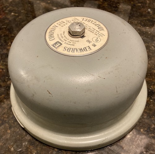Vintage Edwards Company Adaptabel No.340 School Alarm Bell. Works. | eBay
