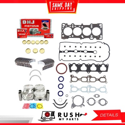 99-01 Engine Rebuild Kit For Mazda Protege 1.6L L4 DOHC 16v DNJ EK434 ...