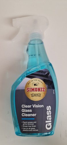 Simoniz Clear Vision Anti-Glare Glass & Car Windscreen Cleaner 500ML ...