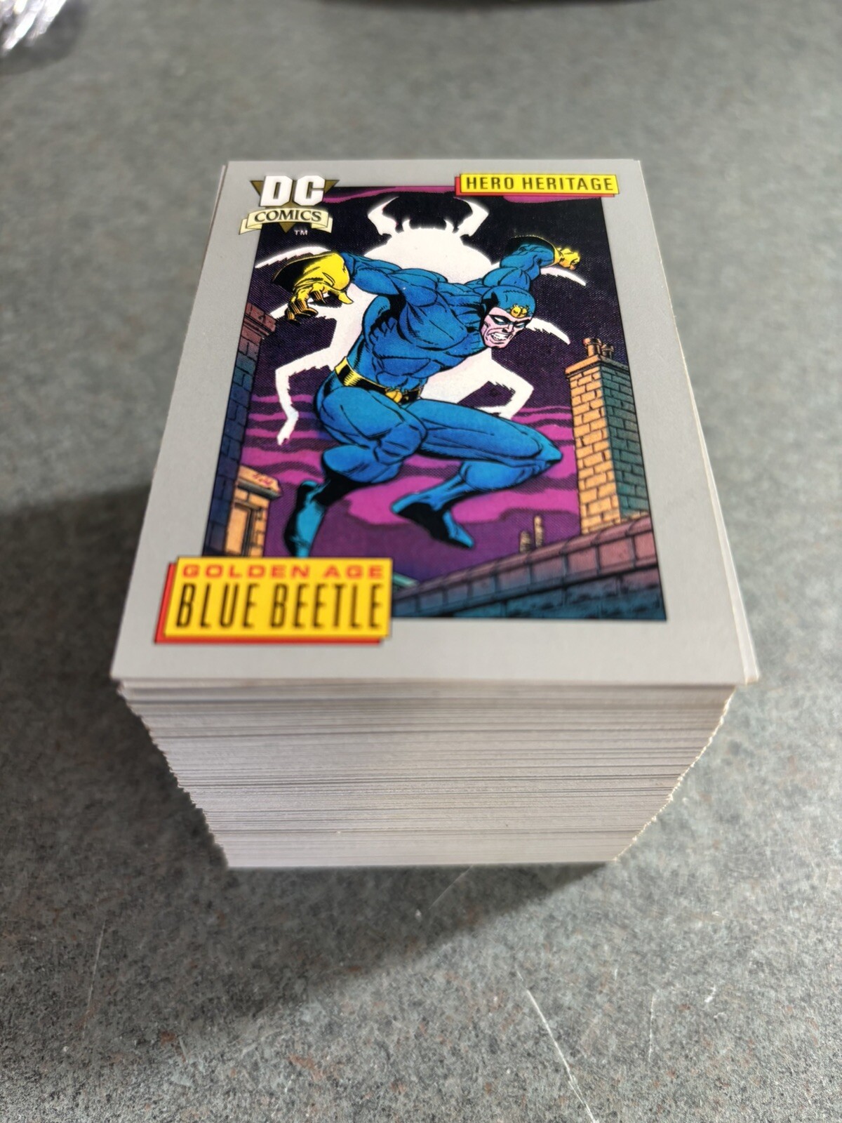 1991 Impel DC Comics Cosmic Cards Complete Base Set #1-180 Superman ...