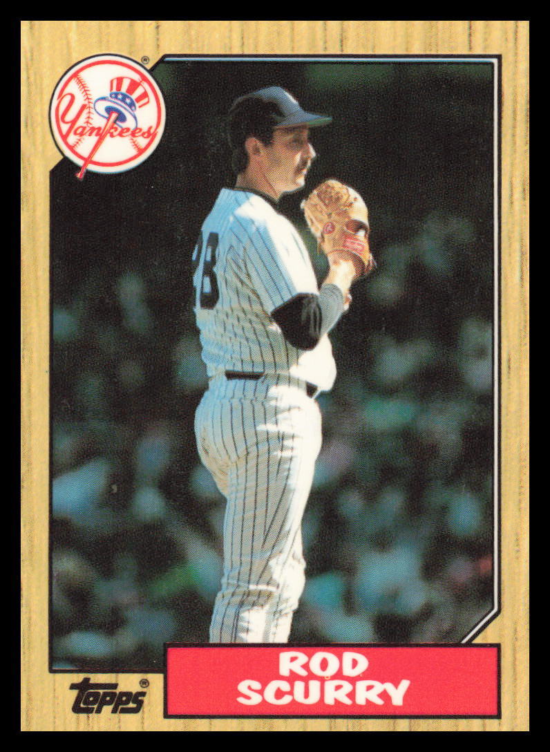 1987 Topps Tiffany #665 Rod Scurry | eBay