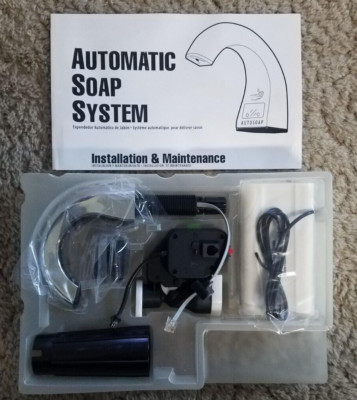 AutoSoap Touch Free Automatic Soap Dispenser 401314 (Requires 4 x D ...