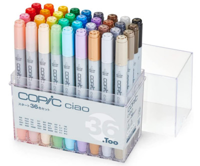 Too Copic Ciao Start 36color Set Multicolor Illustration Marker Pen sketch JAPAN | eBay