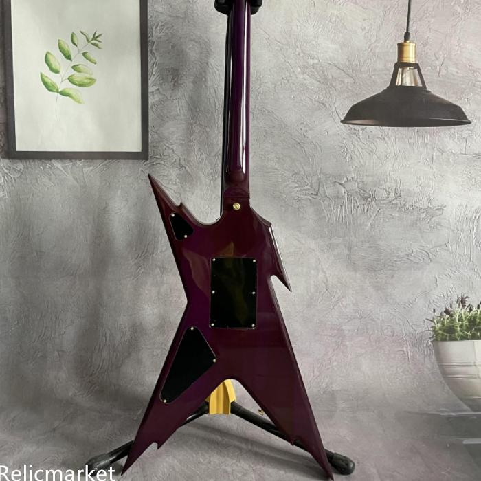 Unbranded Razorback Trans Purple Burst Electric Guitar Dean Dimebag ...