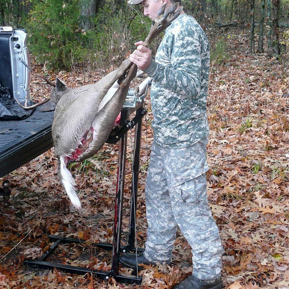 Viking L-E-Vator Portable Deer Lifting for Truck or ATV 40" Game Lift ...