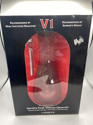 Metrokane V1 World’s First Vacuum Decanter With Original Box | eBay
