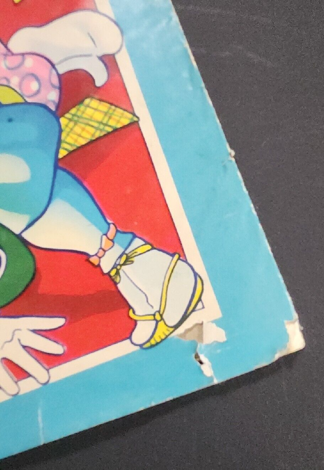 60s Japanese Anime NINJA SAMURI colorful frameable slip cover 8 5/8 x ...