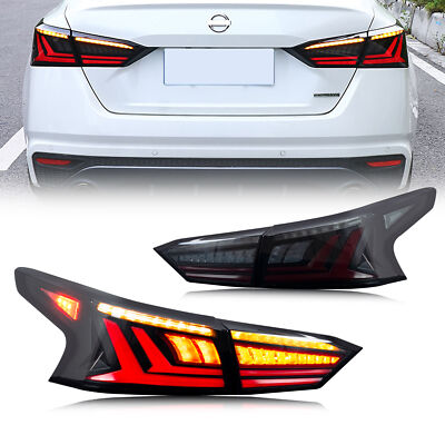 LED Tail Lights For Nissan Altima 2019 2020 2021 2022 Sequential Rear ...