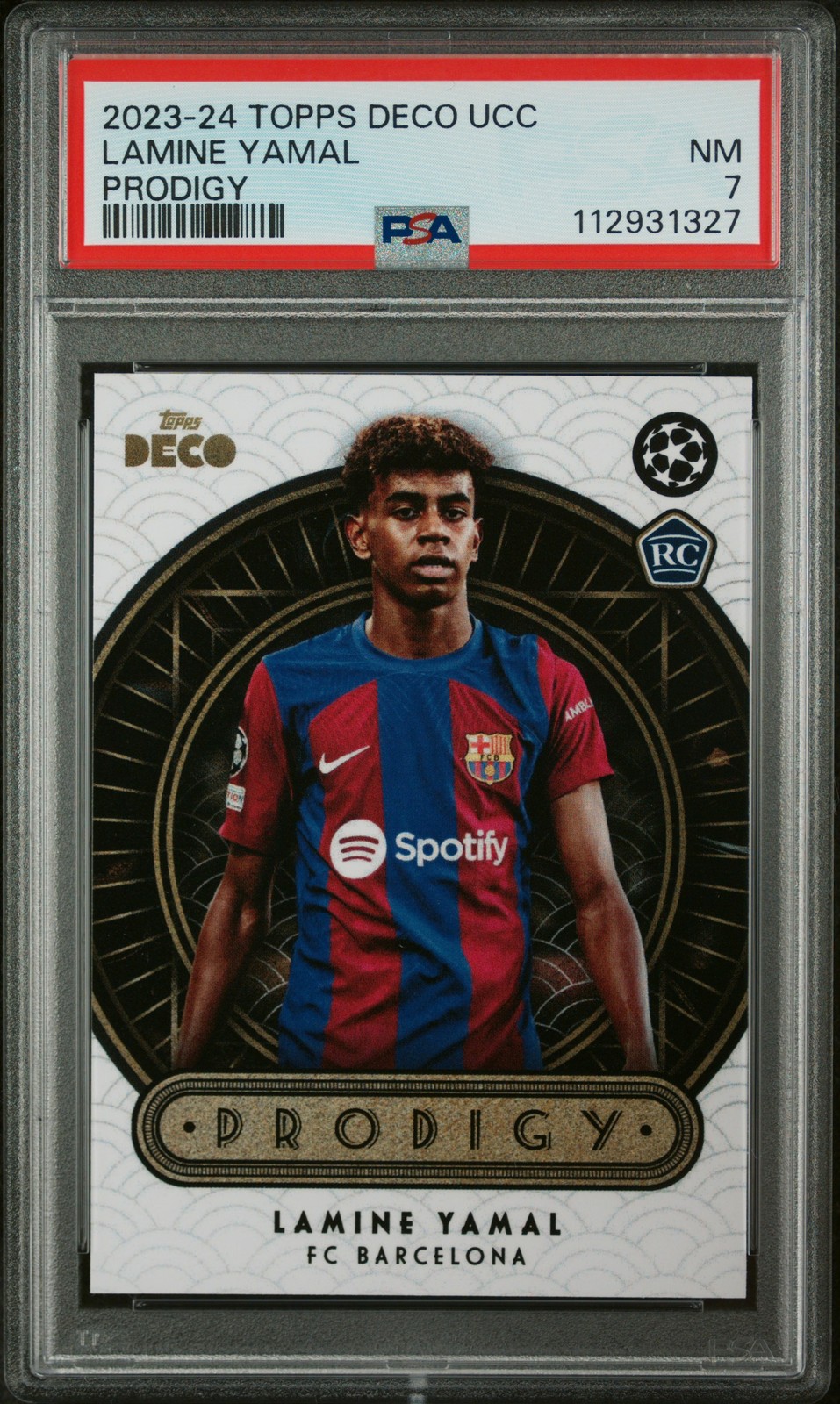 2023-24 Topps Deco UEFA Club Competitions - Prodigy Lamine Yamal (RC ...