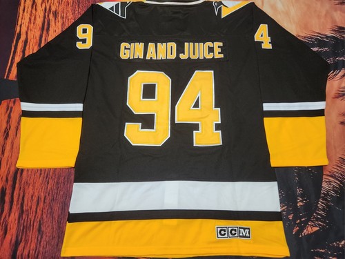 Snoop Dogg's 1994 Gin And Juice CCM Jersey Pittsburgh Penguins NEW WITH ...