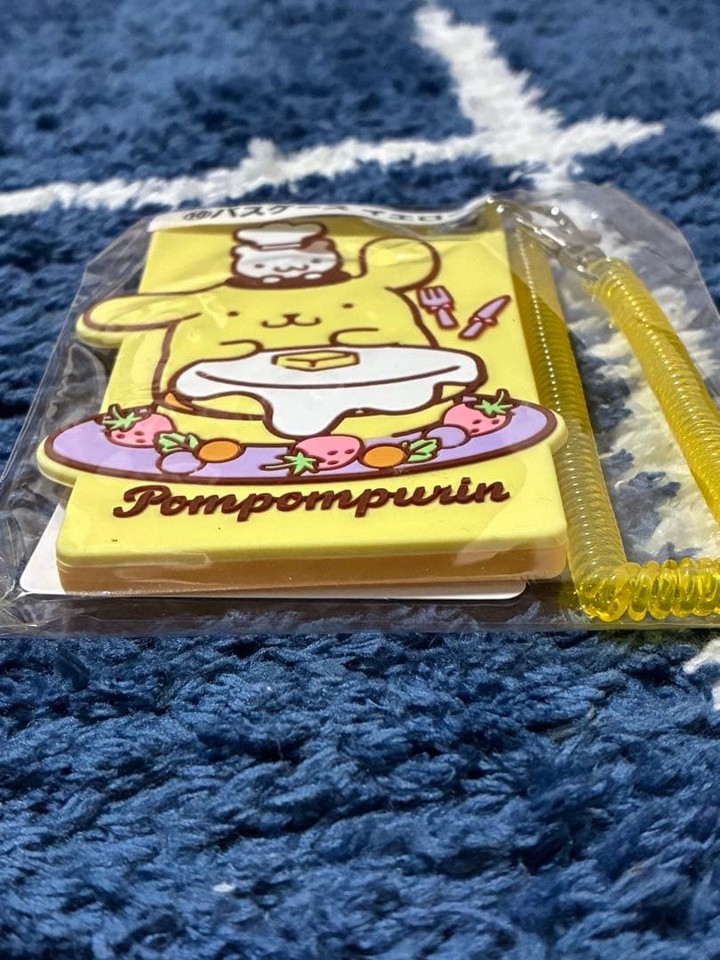 Pom Pom Purin Pass Case Yellow with Strap Ichiban Kuji | eBay