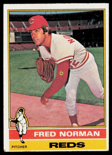 1976 Topps Fred Norman Vintage Cincinnati Reds #609 | eBay