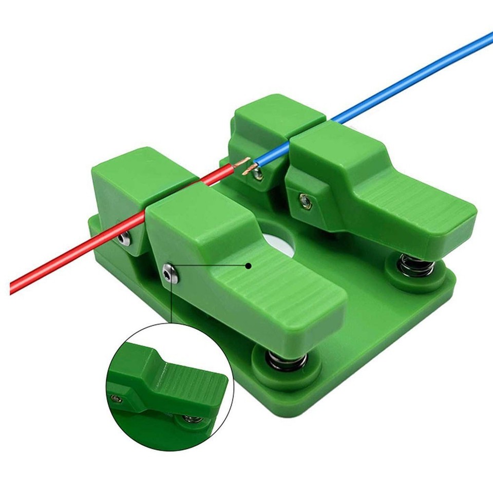 Wiring Fixture Soldering Jig Heat Resistant Plastic Aligns Wire Joints ...