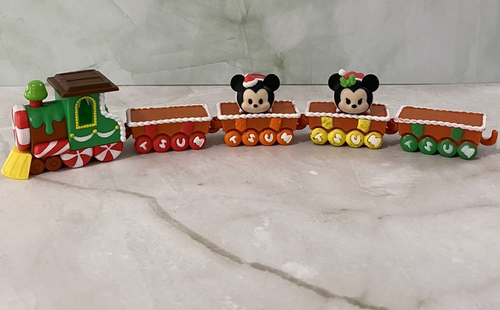 Disney Tsum Tsum Christmas Train Mickey Minnie Mouse Holiday Fun Toy ...