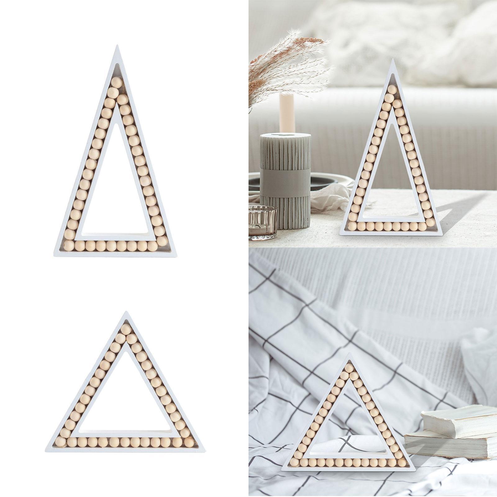 Triangle Decoration Creative Desktop Ornament for Table Living Room ...
