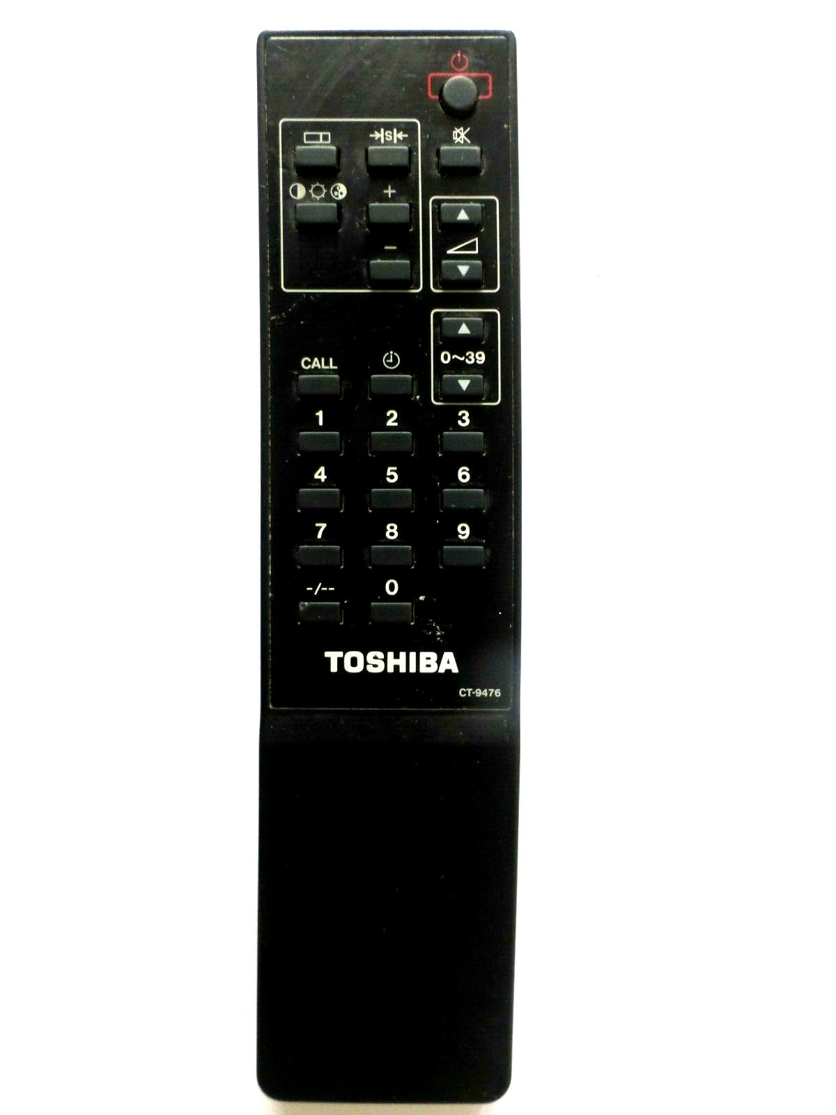 TOSHIBA TV REMOTE CONTROL CT-9476 | eBay UK