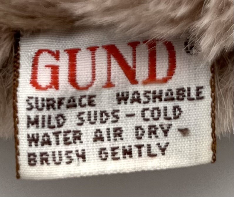 Vintage GUND 1980 “Snuffles” the Light Brown 6.5” Small Plush Toy | eBay