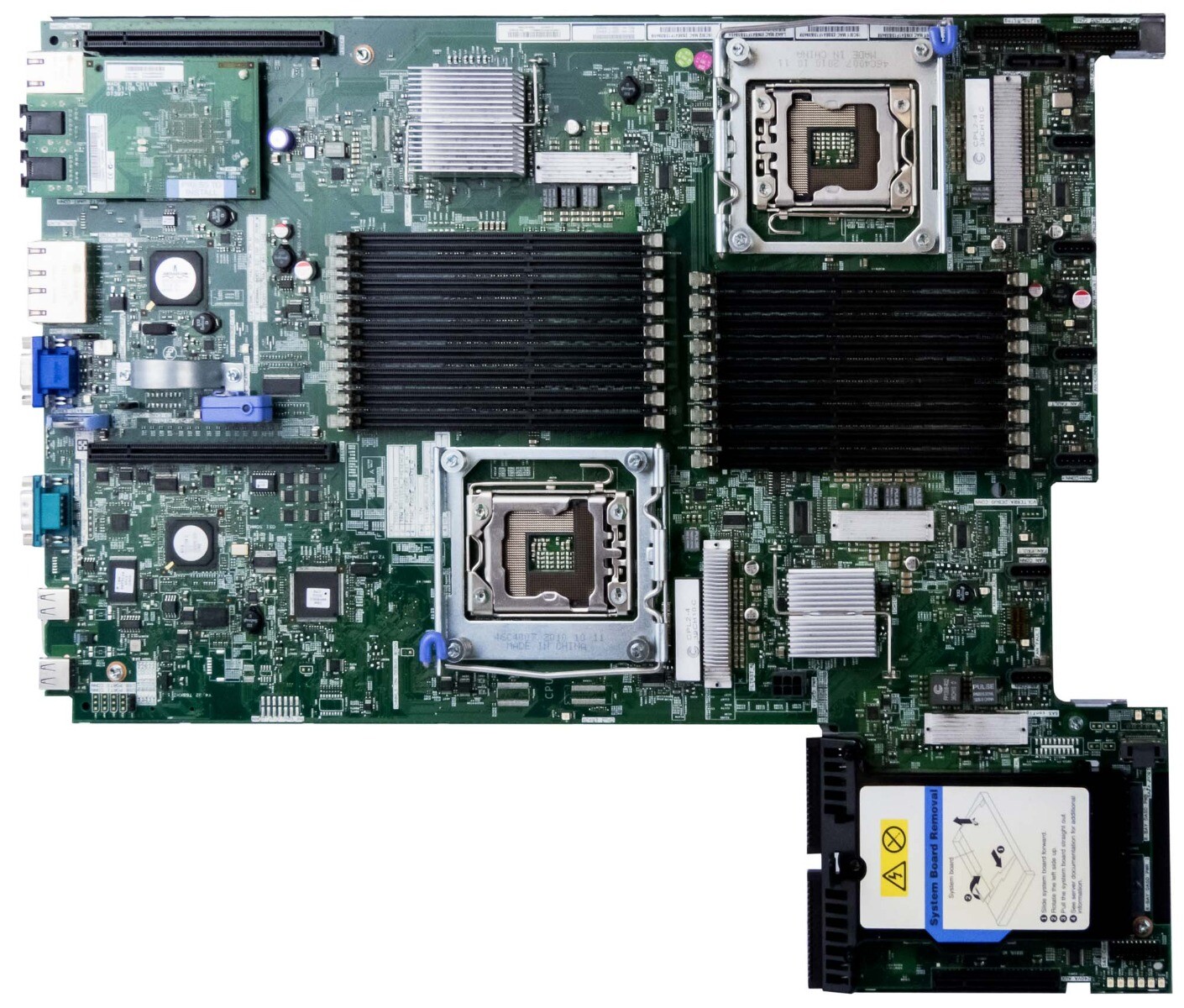 IBM 81Y6625 Motherboard Board 2x Socket1366 Xseries x3650 M3 Tray ...