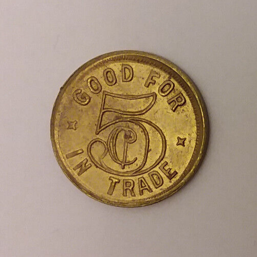 Murphy Gresham, OR 5 Cent Trade Token 21mm | eBay